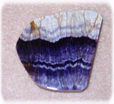 Blue John Veins - A unique Derbyshire mineral